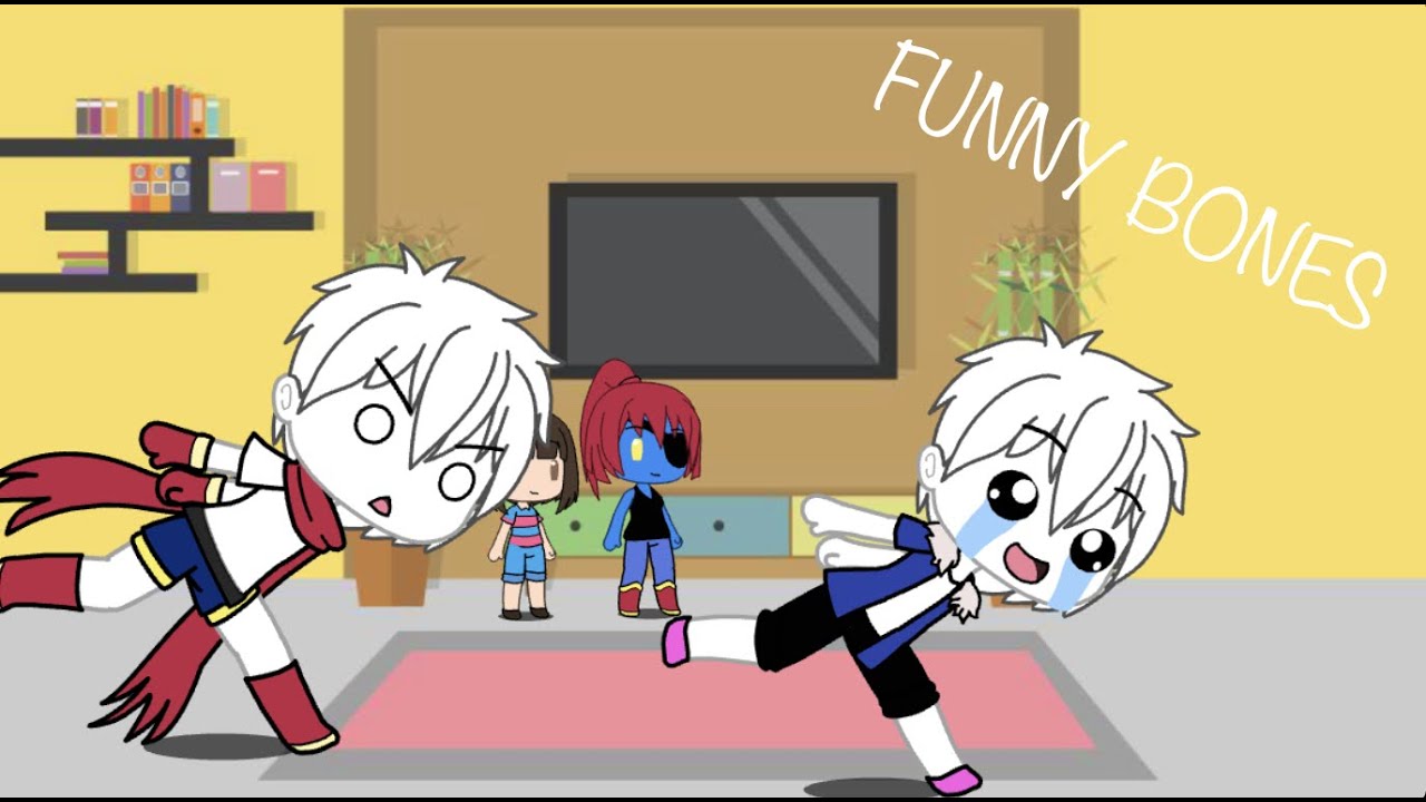 Undertale Reacts to "Funny Bone" | Gacha Life - YouTube