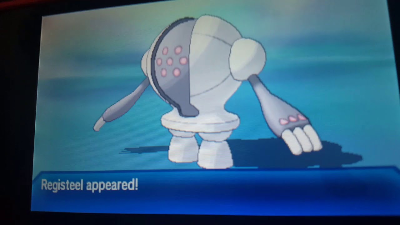 Battle! Registeel (with ORAS Regi Trio theme) - YouTube