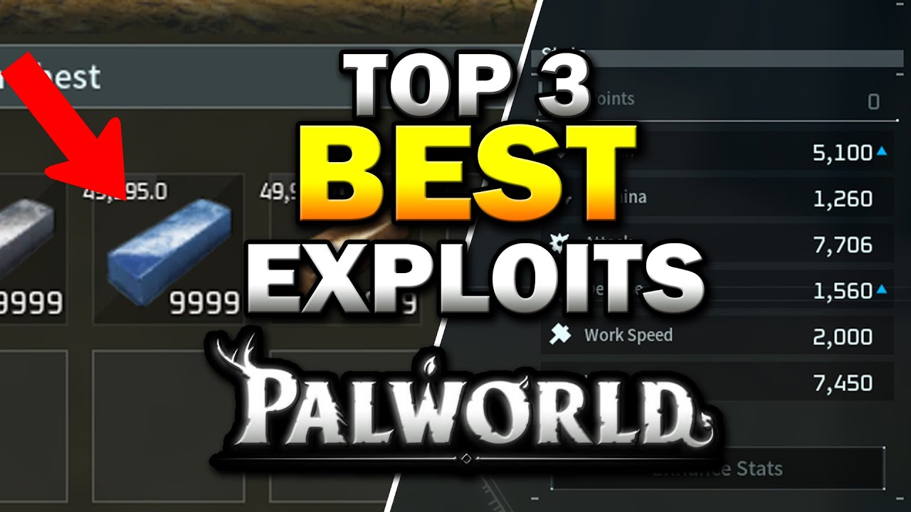 these palworld EXPLOITS are actually helpful.... | Palworld - YouTube