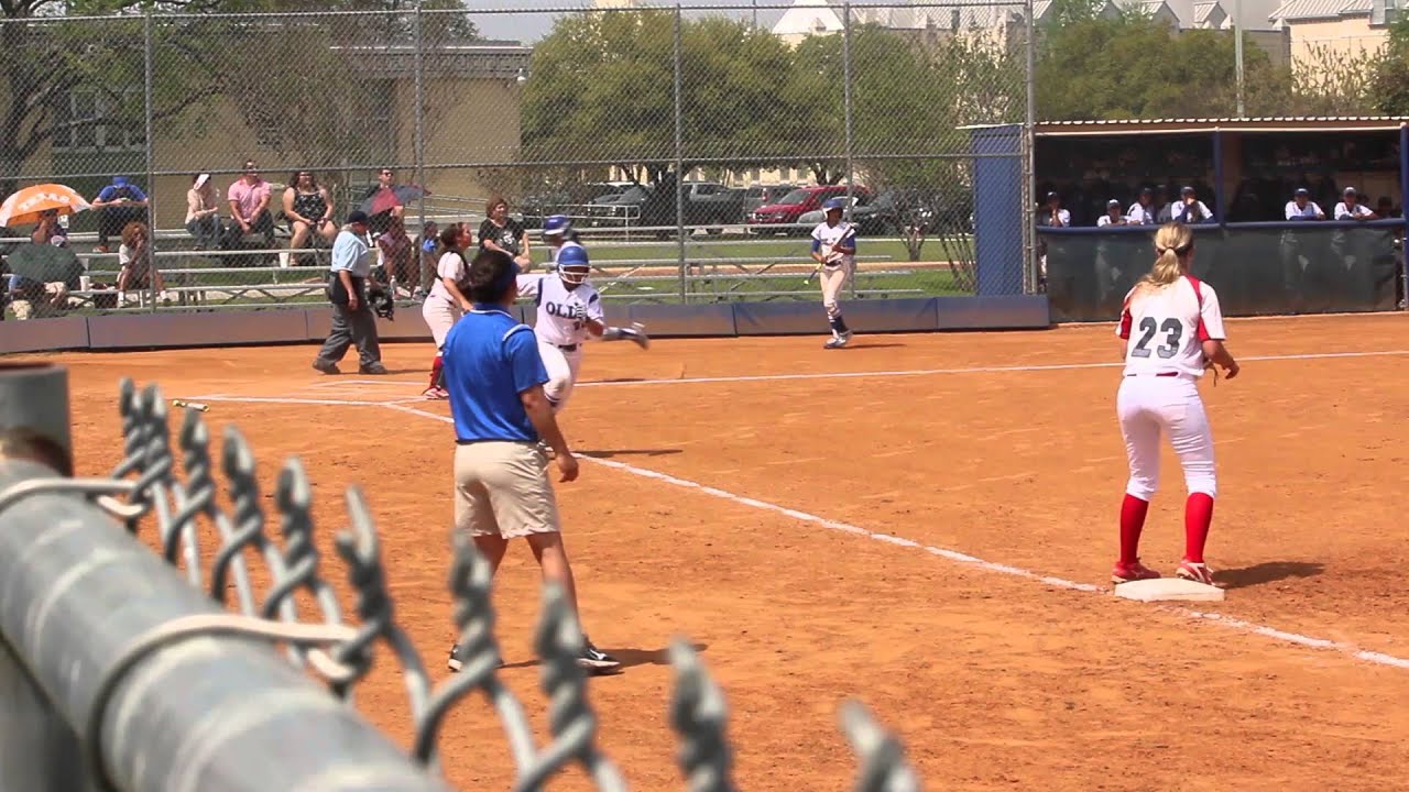 OLLU Softball vs. Friends (3-15-16) - YouTube