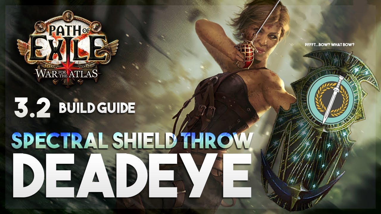 Octavian's Spectral Shield Throw Deadeye MF Build Guide - YouTube