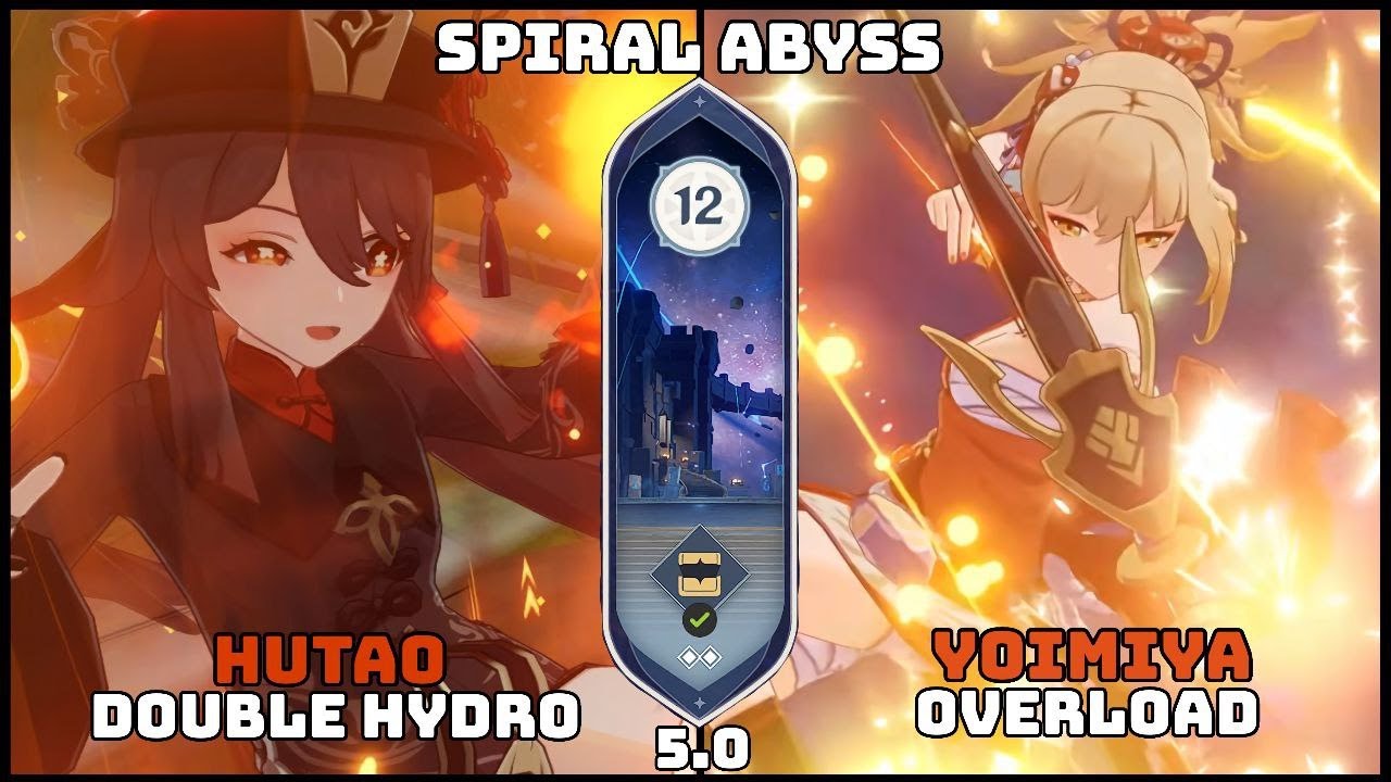 C0 Hu Tao and C0 Yoimiya | Spiral Abyss 5.0 | Genshin Impact - YouTube