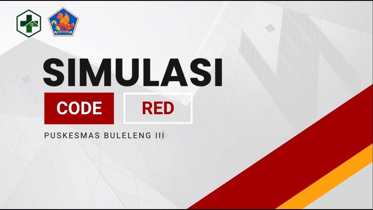 Simulasi Code Red Puskesmas Buleleng III - YouTube