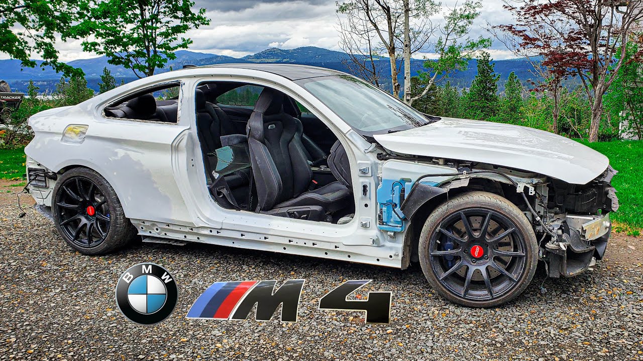 Rebuilding A Wrecked BMW M4 Part 5 - YouTube