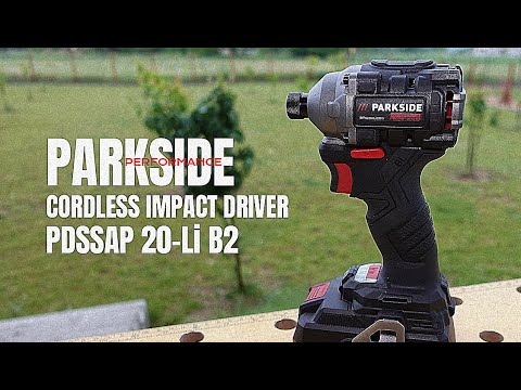 PARKSIDE PERFORMANCE PDSSAP 20-Li B2 [ Cordless Impact Driver 20V ...