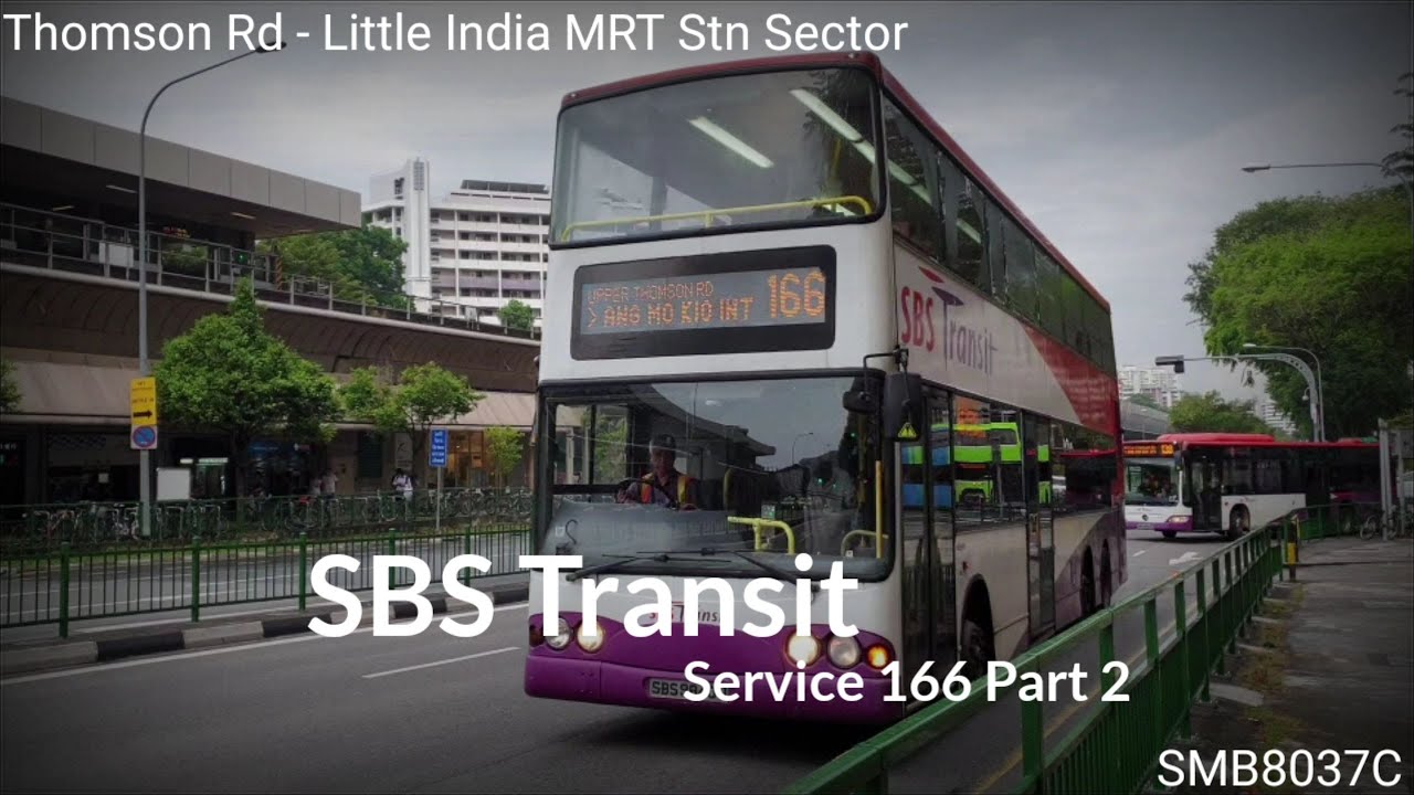 SBS Transit Bus Service 166 ( VSO Joyride Part 2 ) - YouTube