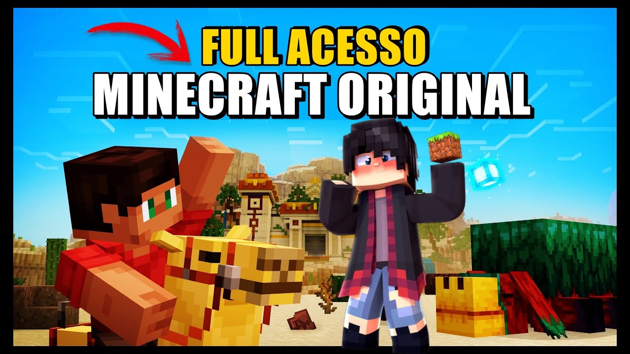 Como Conseguir Minecraft Original Para Jogar Em Qualquer Pc
