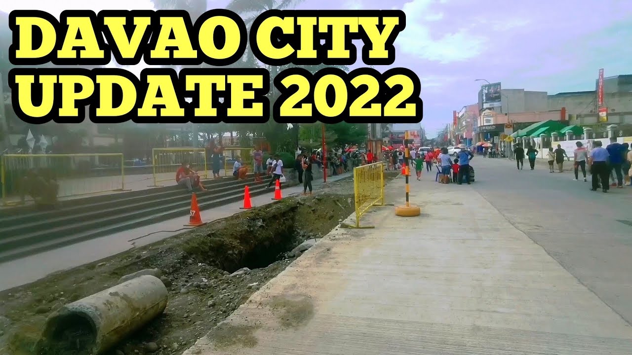 DAVAO CITY UPDATE JANUARY 2022 | SAN PEDRO STREET - YouTube