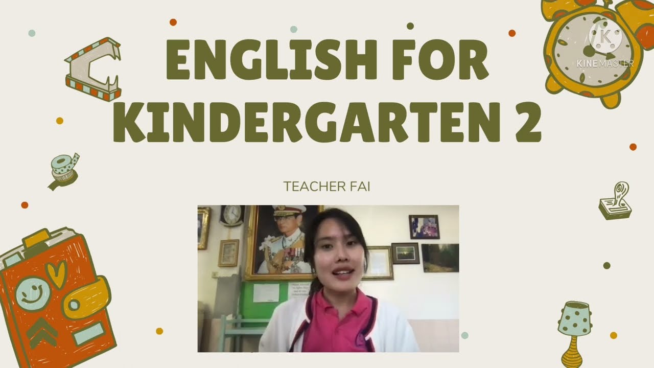 English for kindergarten 2 (28 ก.พ. 65) - YouTube