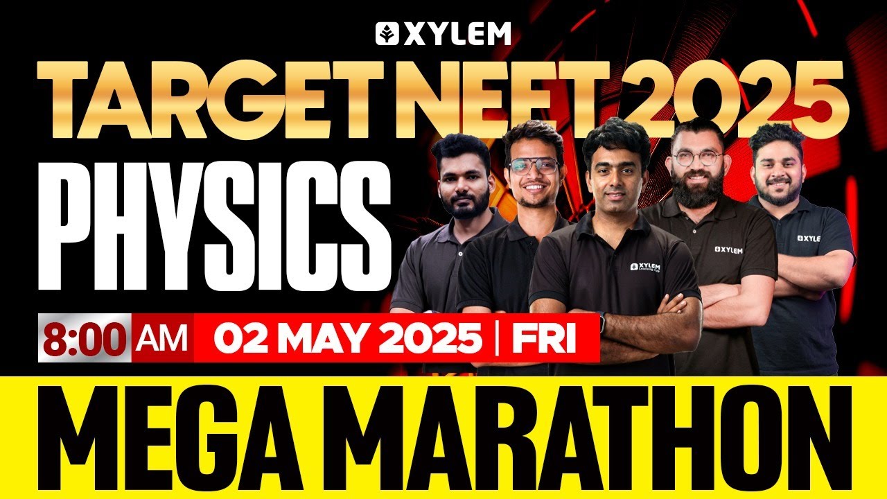 TARGET NEET 2025 ; PHYSICS MEGA MARATHON | NEET Hackers - YouTube