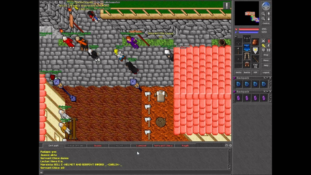 [Tibia 7.4] 50 MS UE in Carlin dp - YouTube