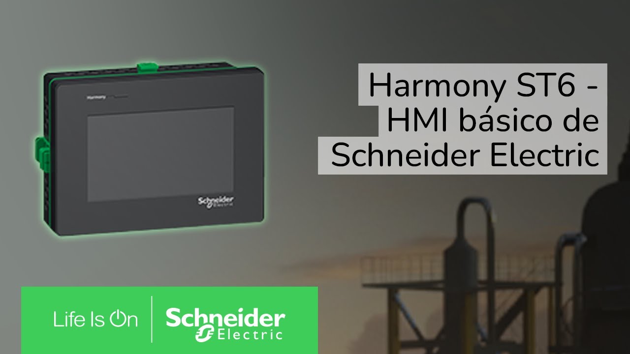 Harmony ST6: HMI Básico | Schneider Electric - YouTube
