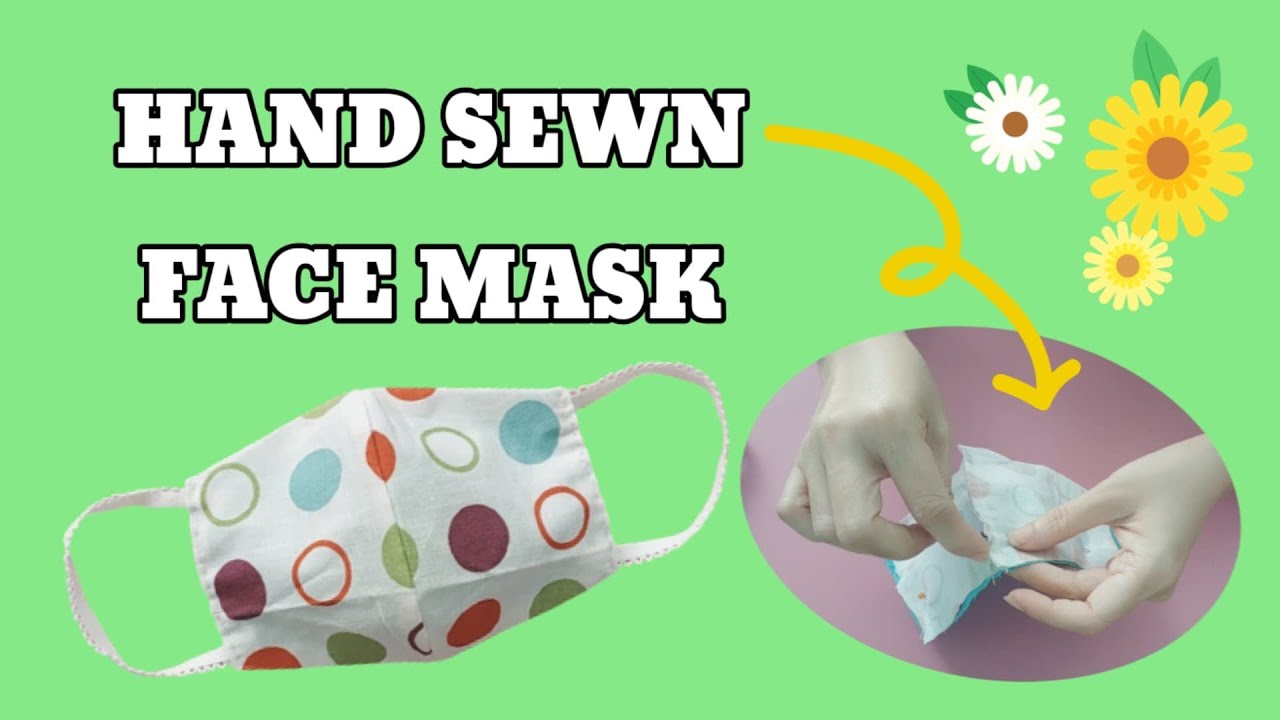 #facemask #handmadefacemask #handmade #handsewing HAND SEWING FACE MASK ...