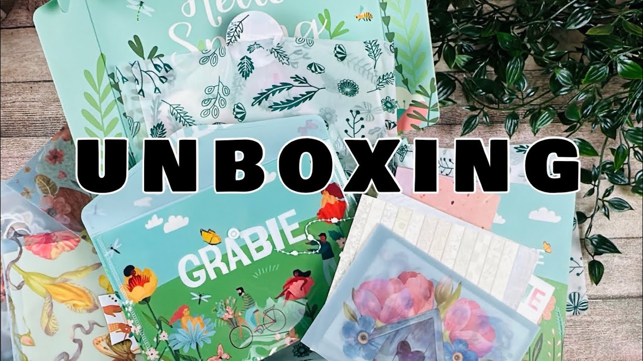 Grabie UNBOXING - April Spring Box - YouTube