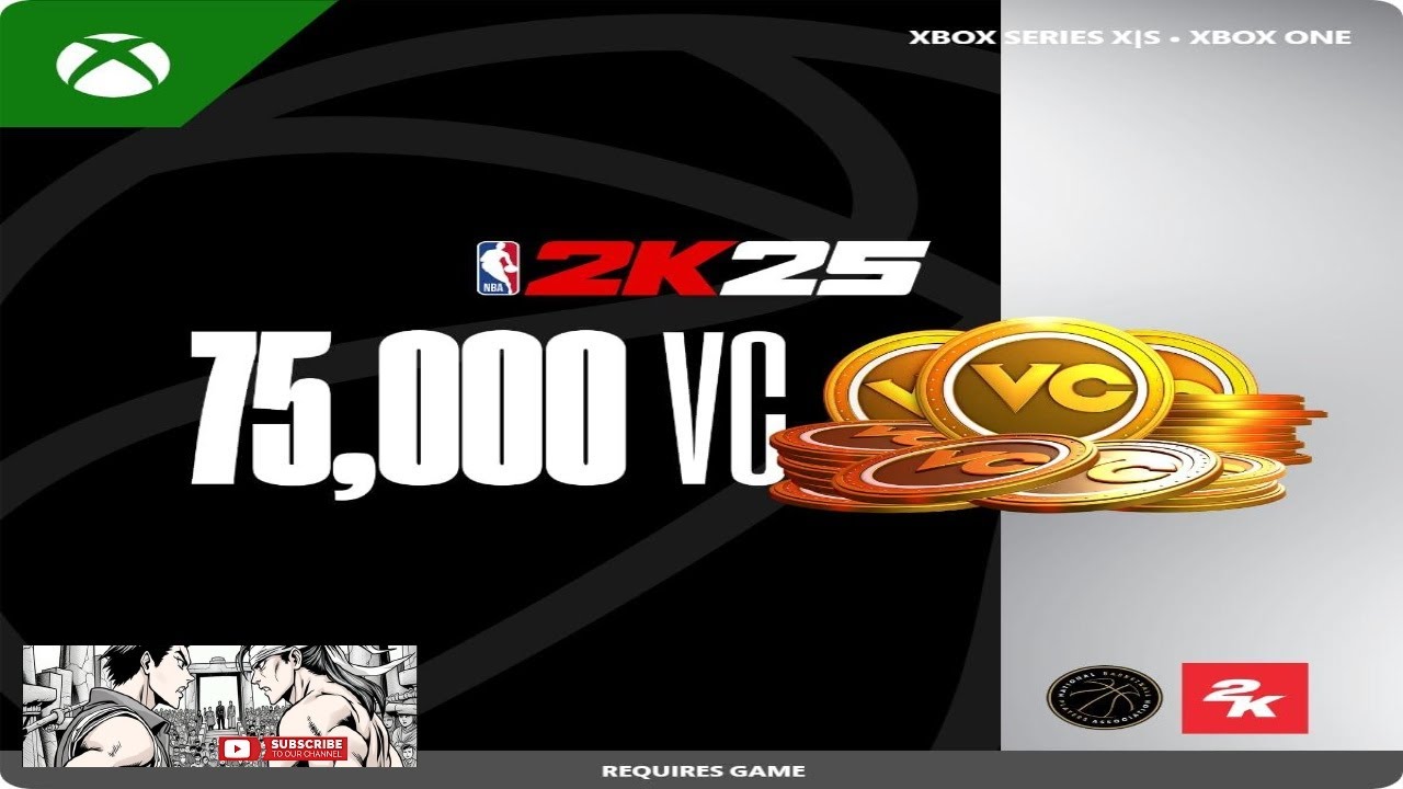 NBA 2K25: 75000 Virtual Currency Pack Xbox Digital Code Review - YouTube
