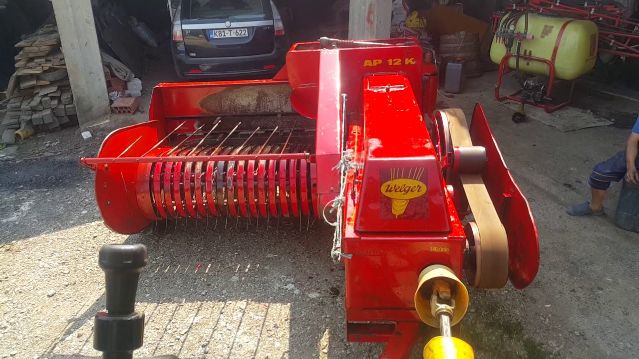 Welger ap 12 - YouTube