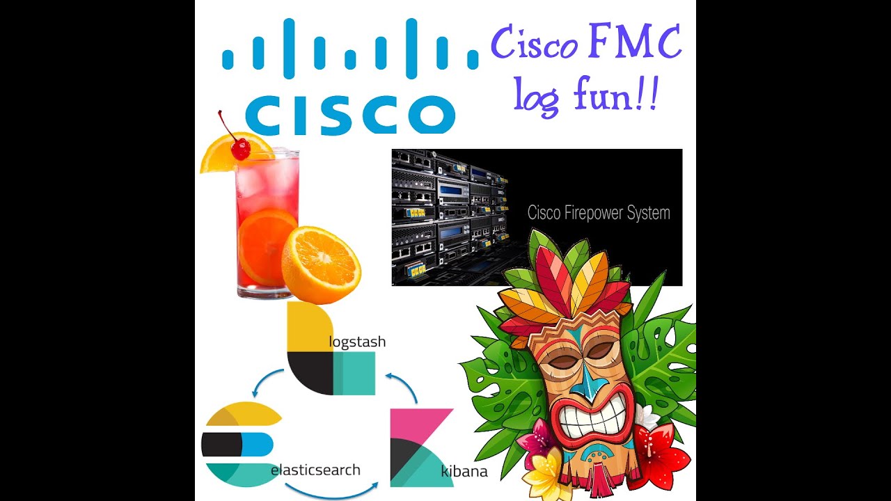 How to send Cisco FMC log files to Logstash / ELK. - YouTube