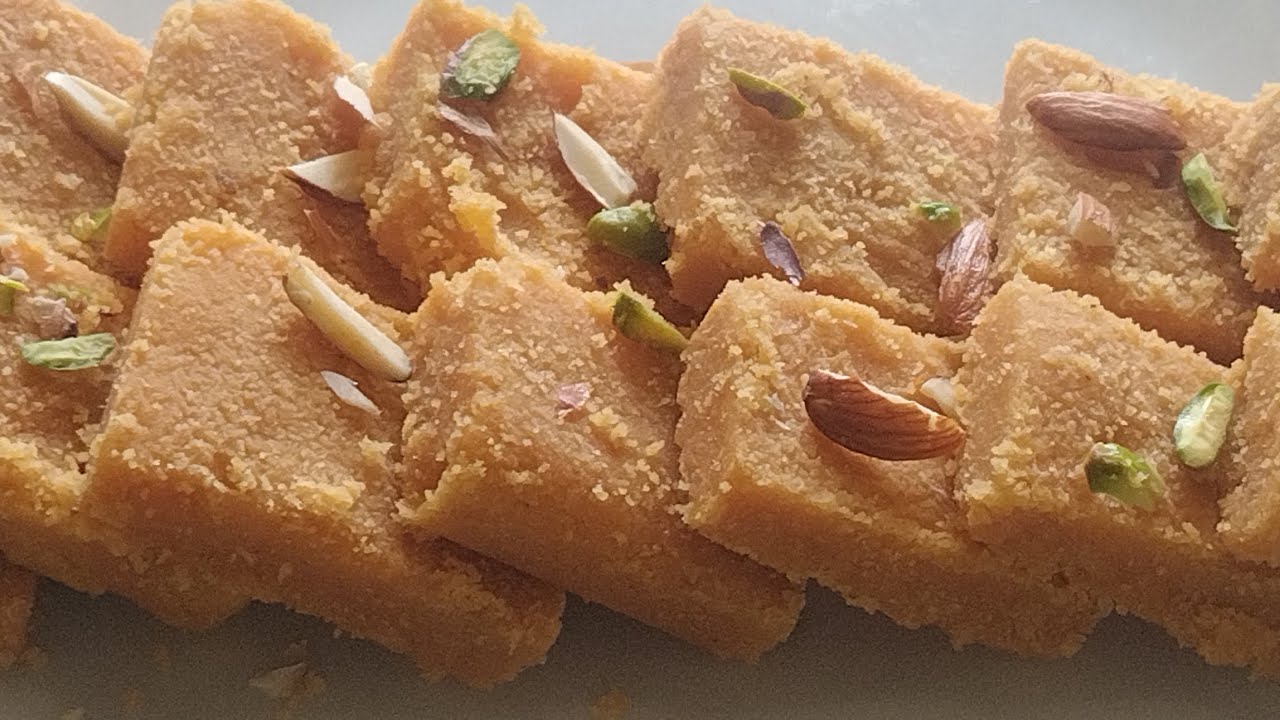 BESAN SUJI KI BARFI | BESAN KI MITHAY | Diwali special mithai |by ...