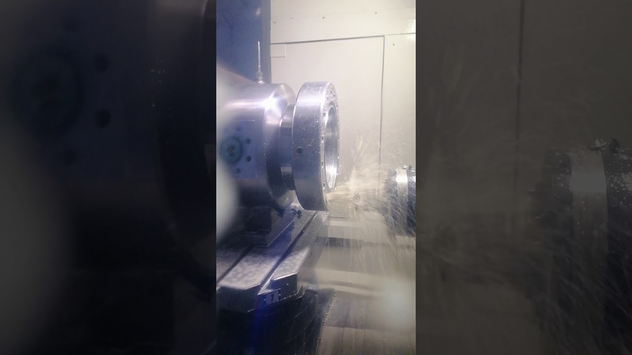 How to proses, drill, flanges, - YouTube