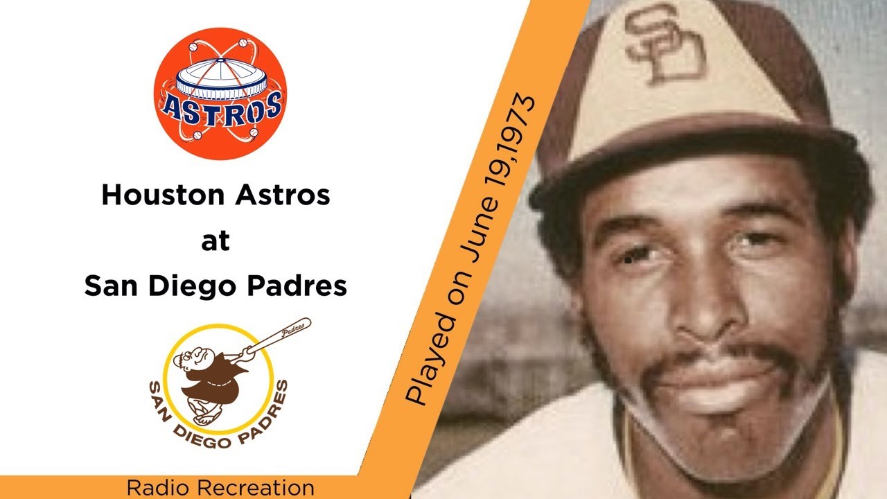 Dave Winfield Skips The Minors, Houston Astros at San Diego Padres ...