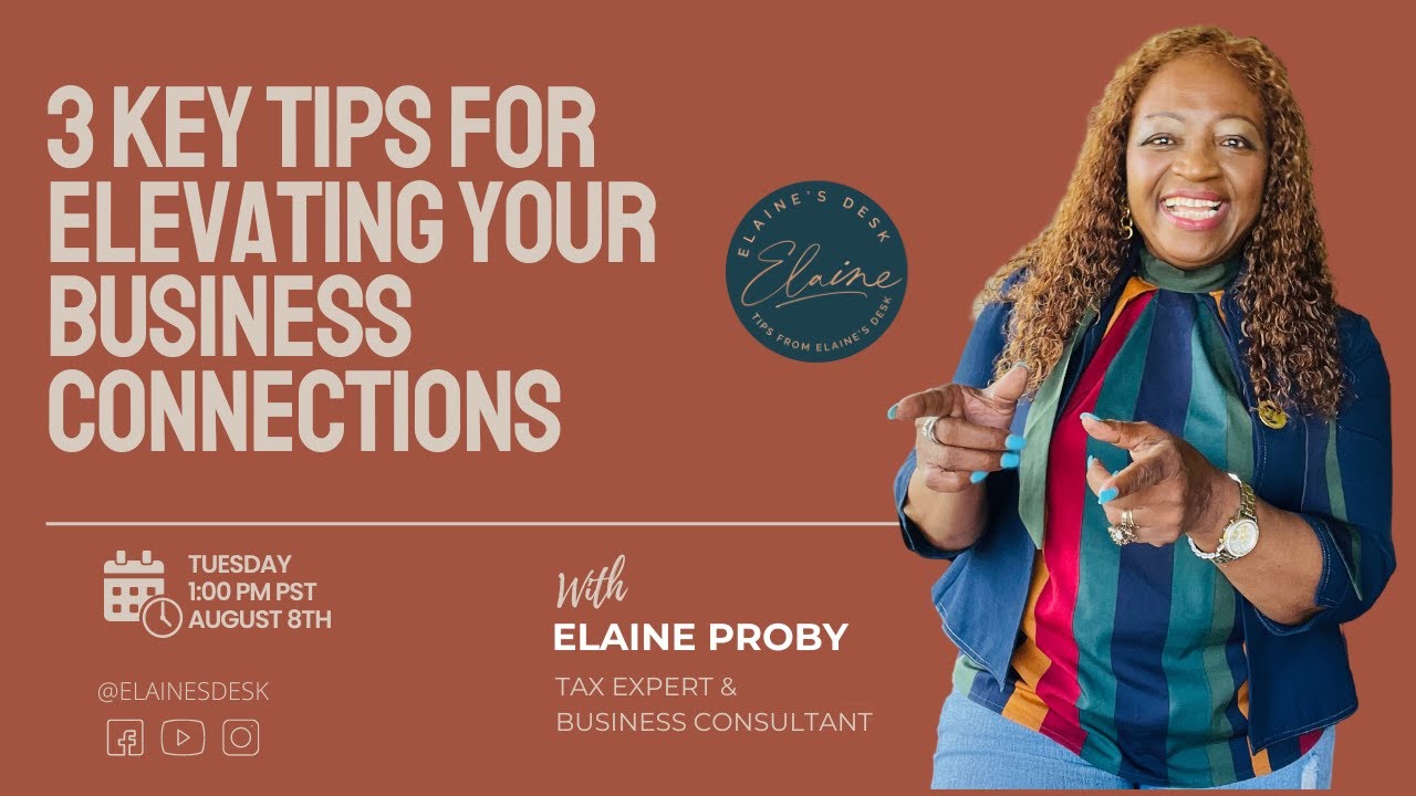 3 Key Tips for Elevating Your Business Connections - YouTube