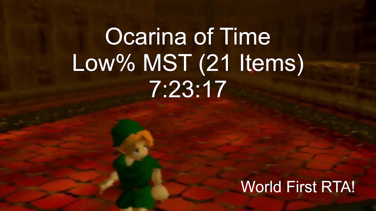OoT Low% MST (21 Items) 7:23:17 - YouTube