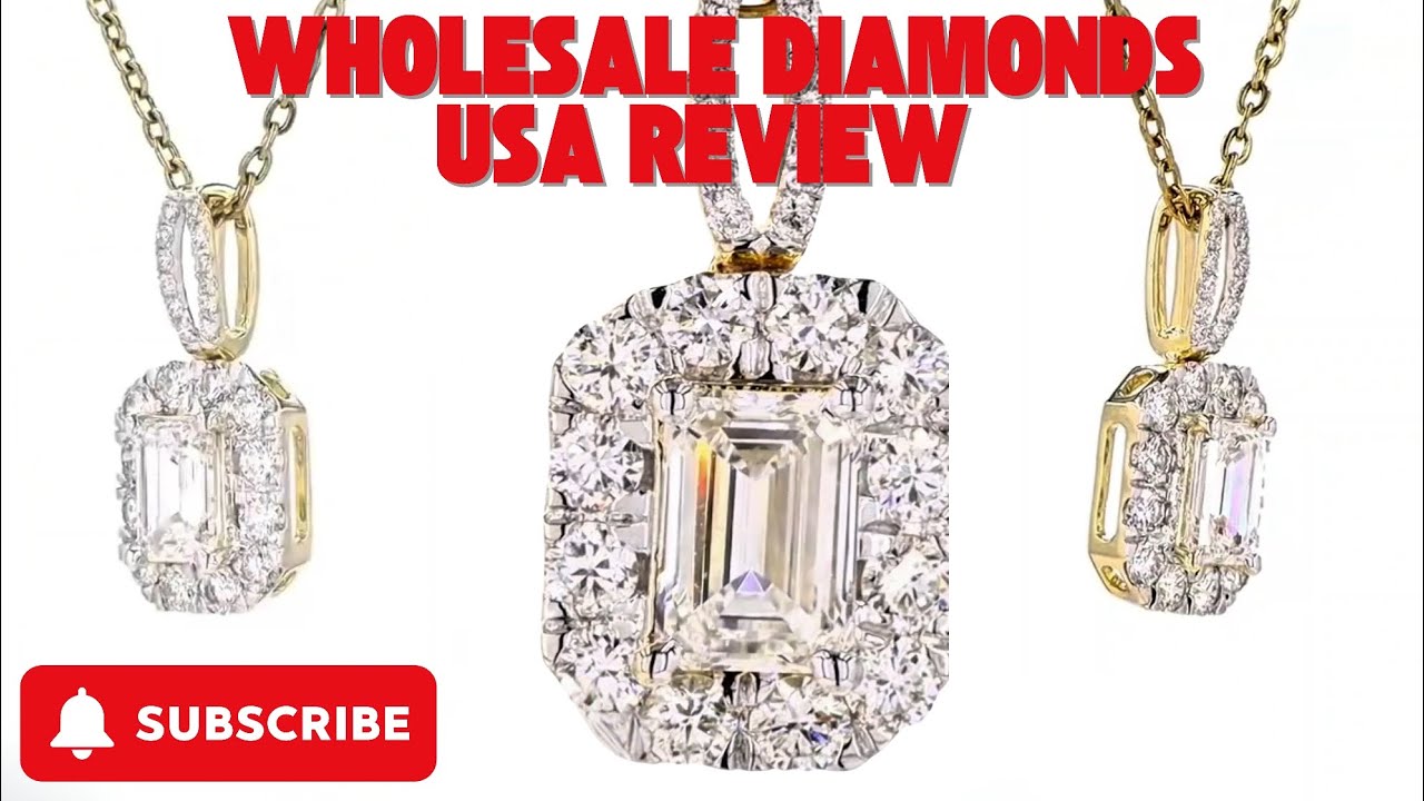 Wholesale Diamonds USA Lab Diamond Pendant Review - YouTube