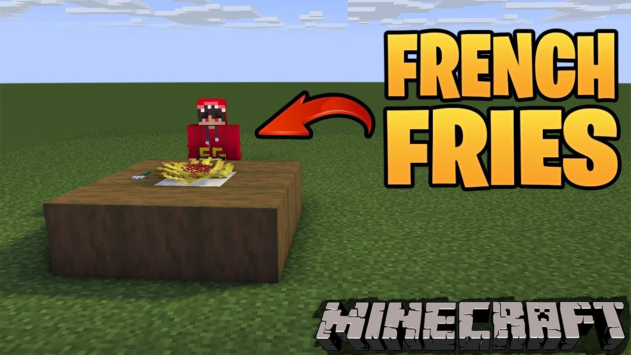 How to Make French Fries in Minecraft!! - YouTube