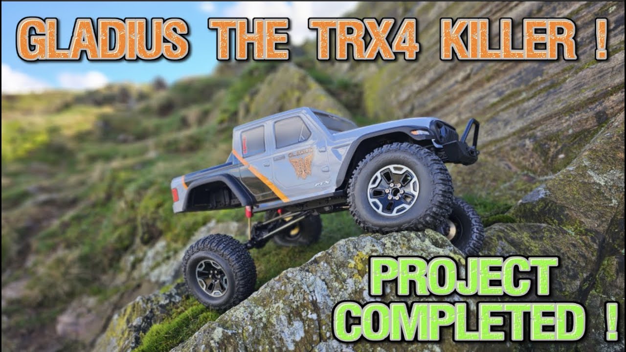 FTX OUTBACK GLADIUS PROJECT COMPLETED - BEST CHEAP RC TRAIL CRAWLER? TRAXXAS TRX4 KILLER - YouTube