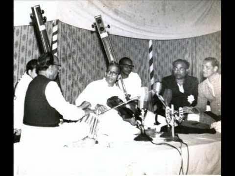 USTAD AHMEDJAN THIRAKWA TABLA SOLO HYDERABAD 1962 TEEN TAAL - YouTube Music