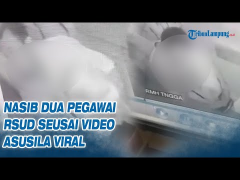 Nasib Dua Pegawai RSUD yang Diduga Adegan Asusila Terekam CCTV