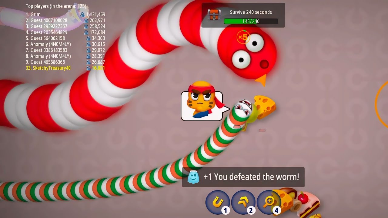 Monster Snake Game - YouTube