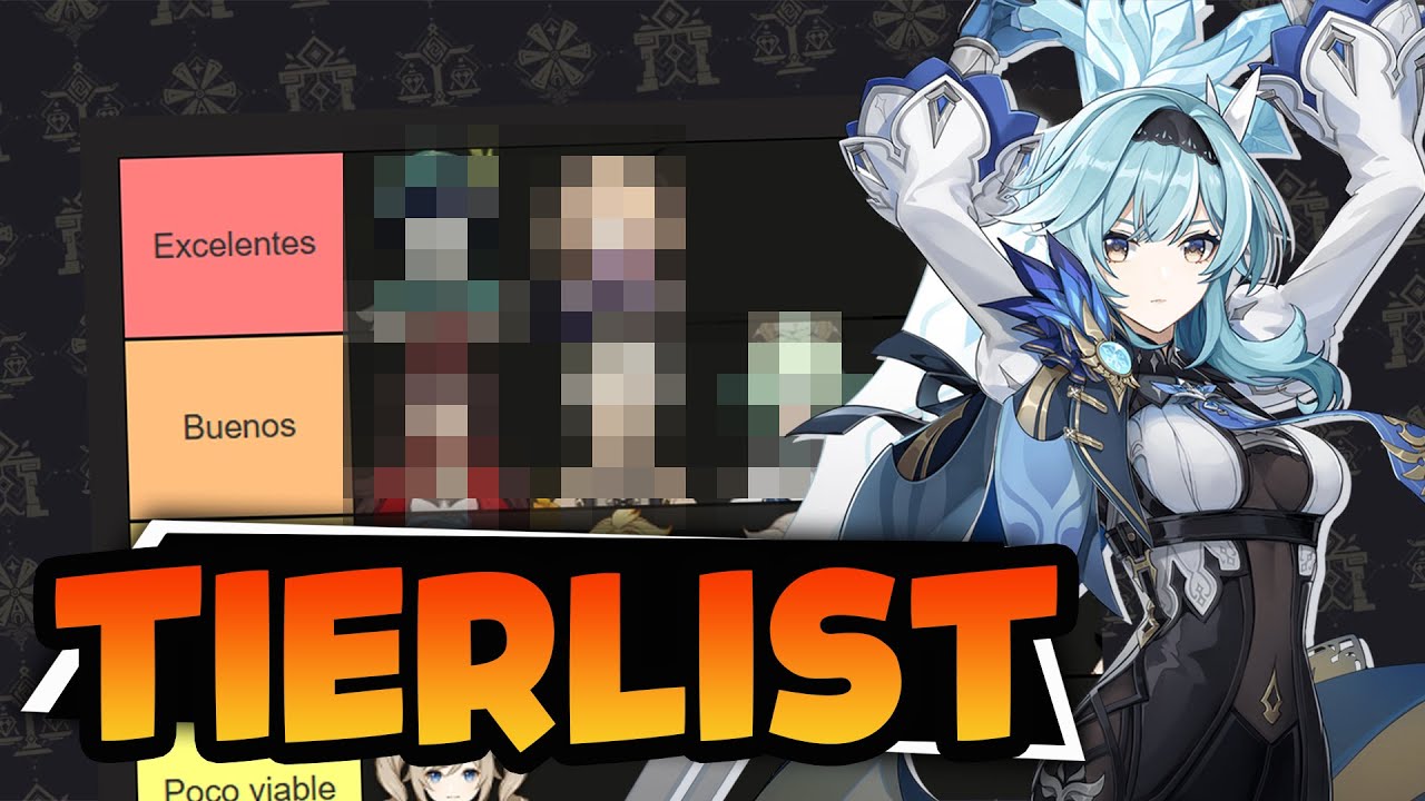 Tierlist: Personajes de Mondstadt - Genshin Impact - YouTube