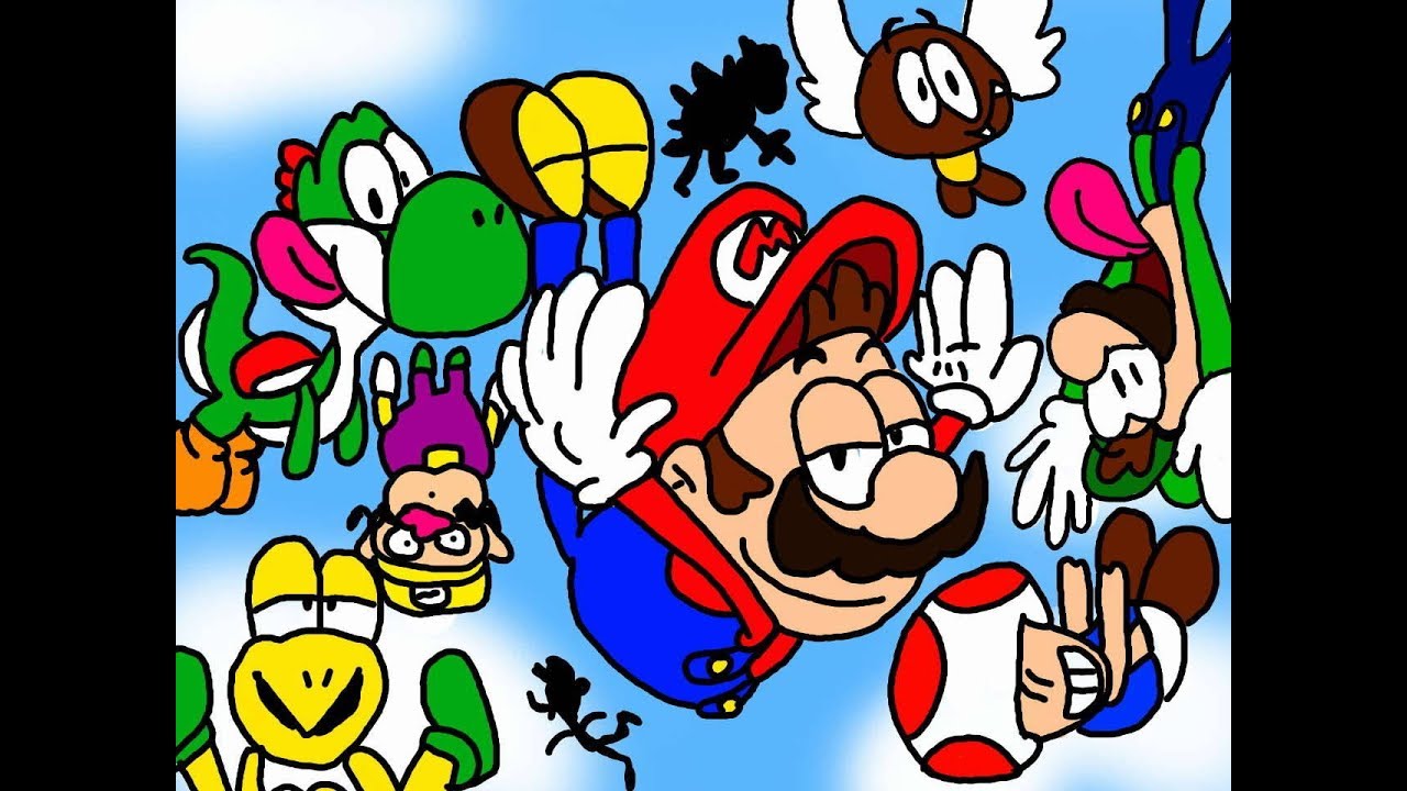 THE NEW SUPER MARIO BROS SUPER SHOW:pilot (mario shorts) 110 suscribers ...