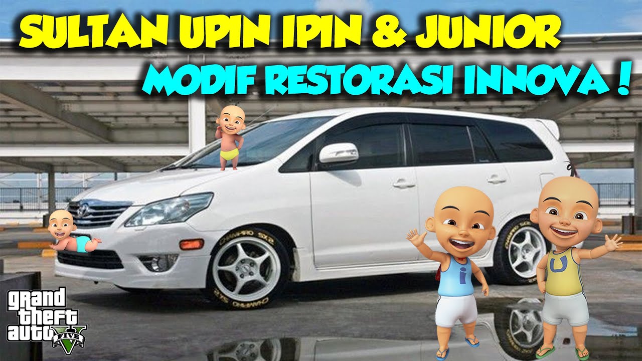 SULTAN UPIN IPIN MODIF KIJANG INNOVA TURBO CUMI CUMI DARAT SURABAYA ...
