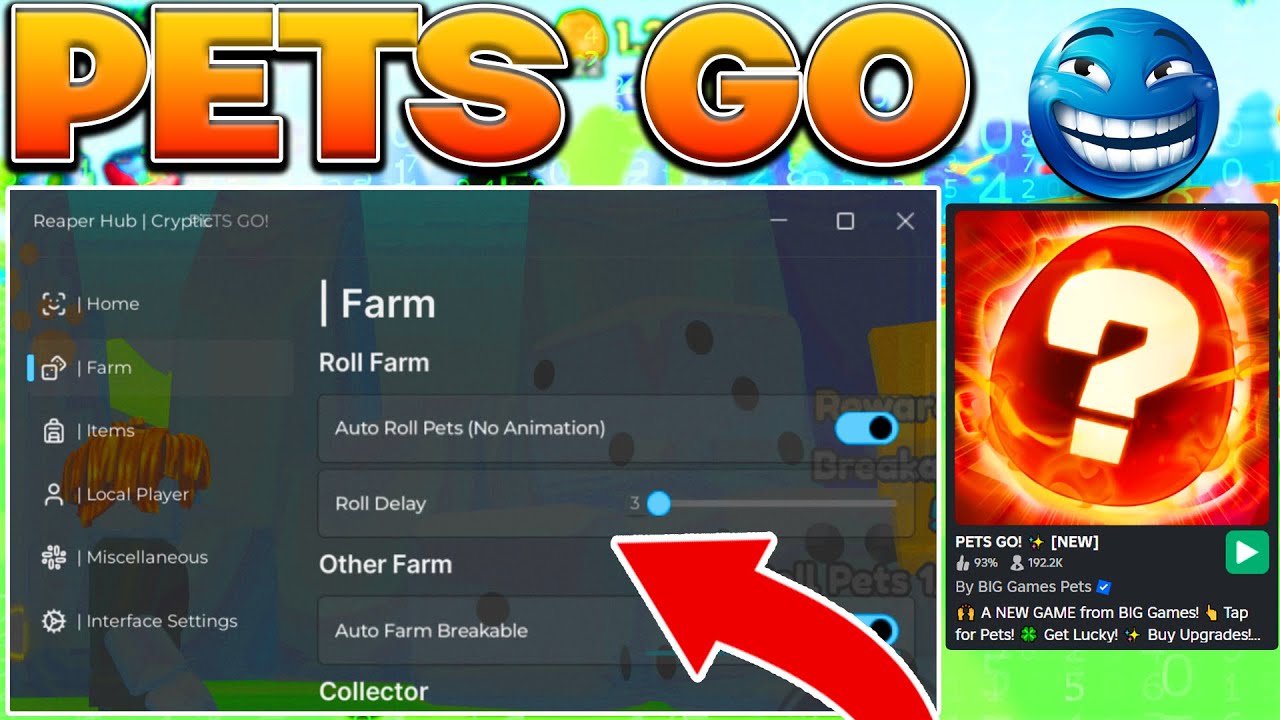 [OVERPOWERED] New PETS GO Script (AUTO ROLL) (TRADE SCAM) + MORE! - YouTube