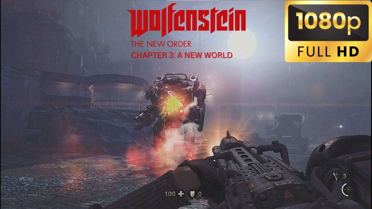 Rebirth of Resistance: Wolfenstein The New Order - Chapter 3 A New World Gameplay - YouTube