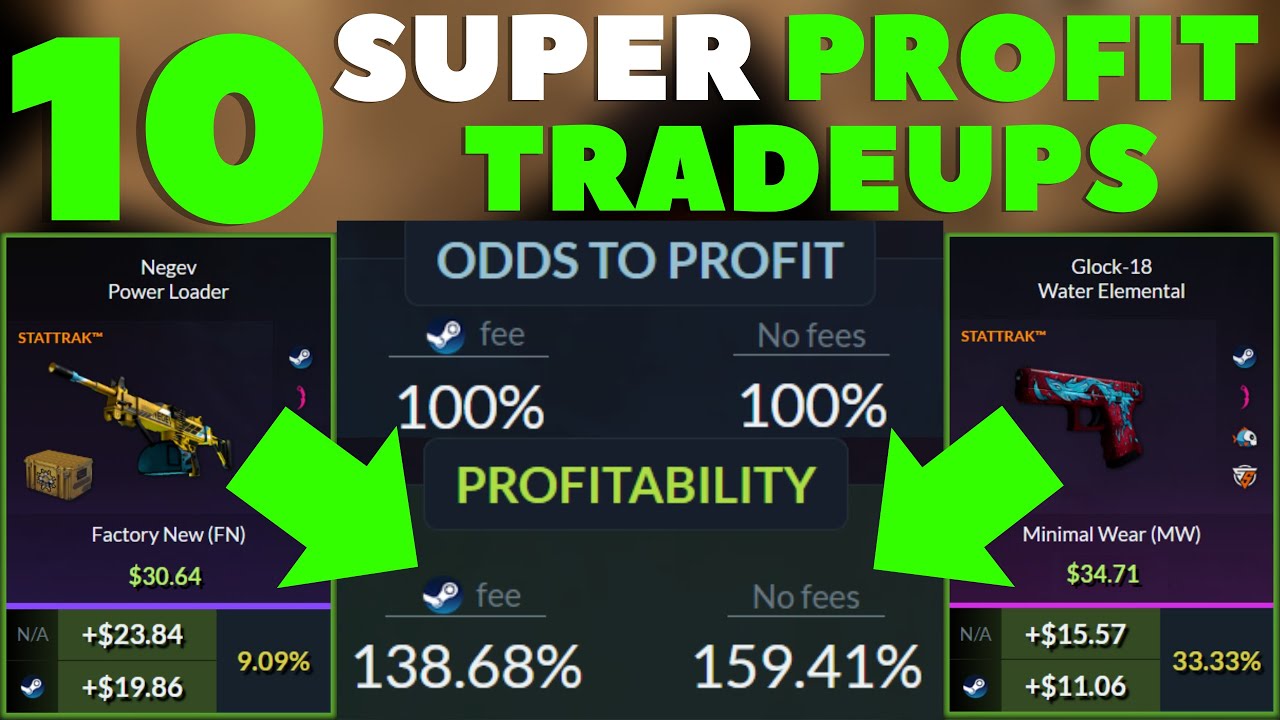 10 EASY SUPER Profitable, MUST Try NOW CSGO Tradeups! - YouTube
