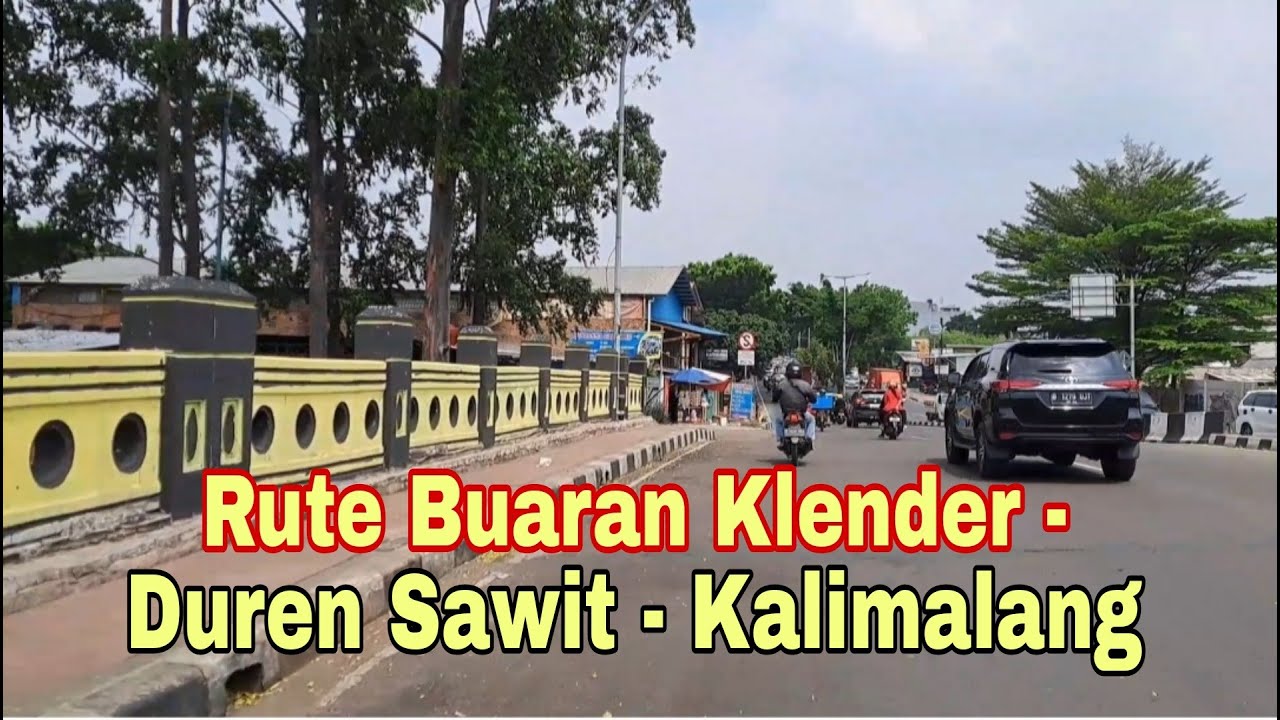 Rute Buaran Klender - Duren Sawit - Kalimalang Jakarta Timur - YouTube