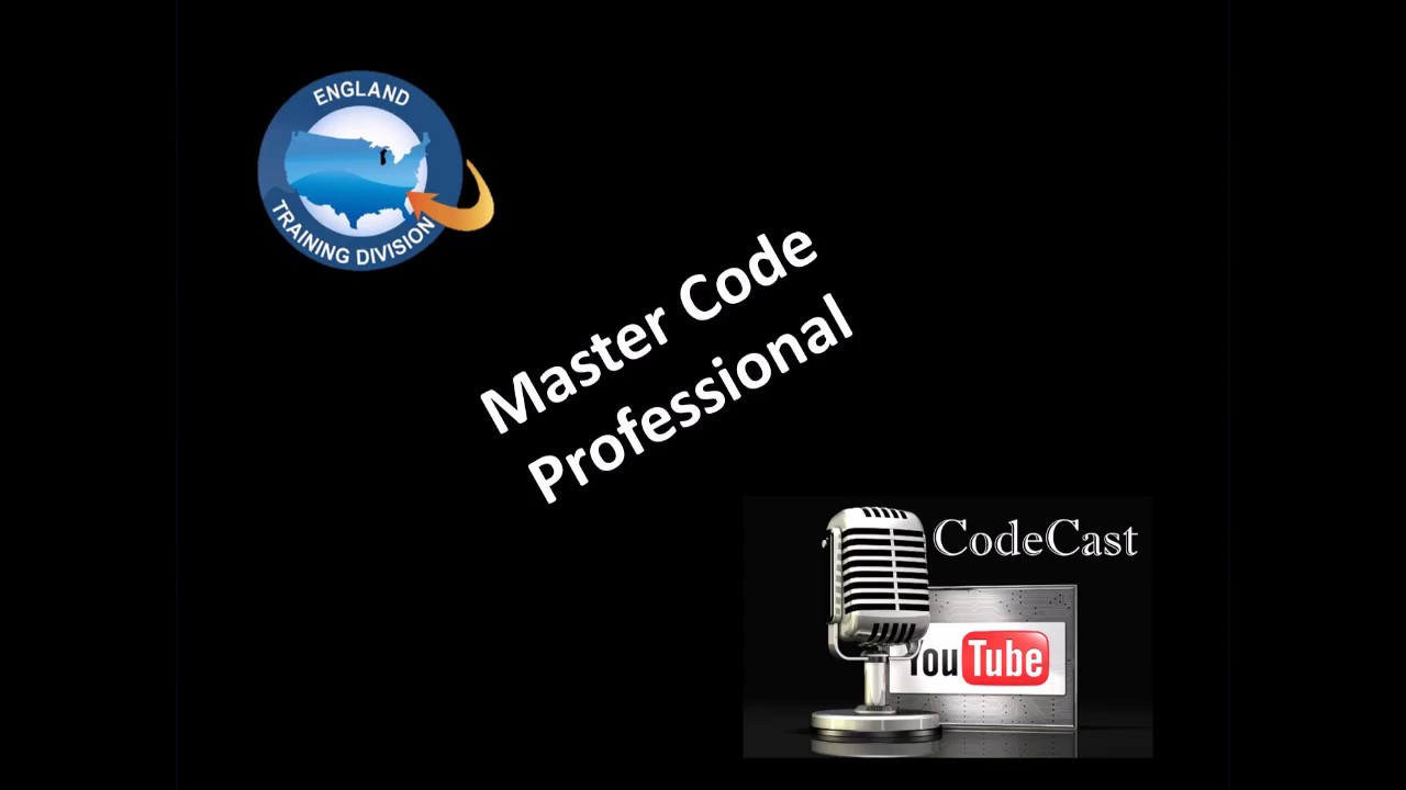 Master Code Professional - YouTube