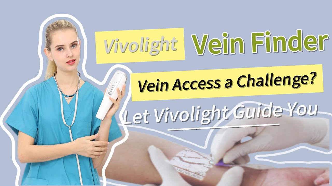 Vivolight Infrared Vein Finder | Non-Invasive Vein Visualization for Nurses & Clinics - YouTube