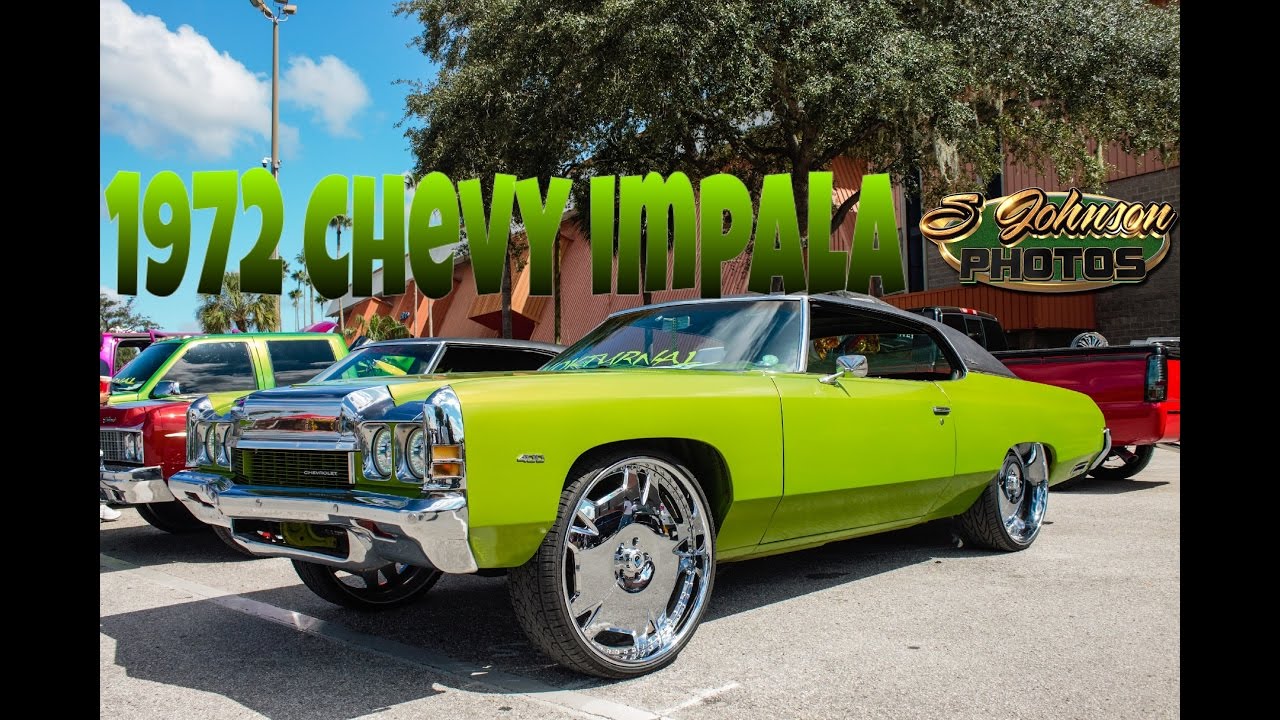 Bright Slime green 1972 Chevy Impala on Asanti Wheels in HD (must see ...
