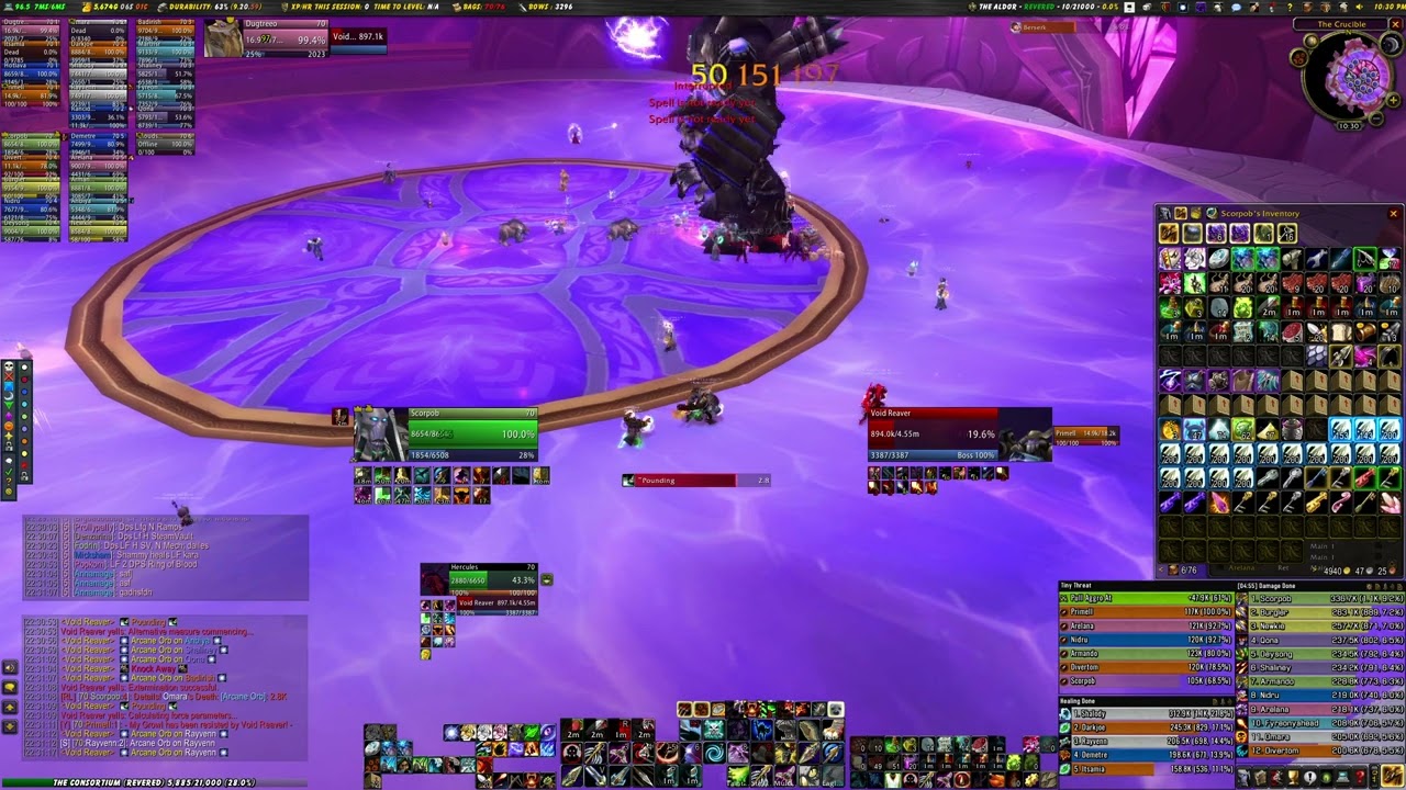 Void Reaver - BM Hunter PoV [No Damage Taken] (WoW TBC Classic) - YouTube