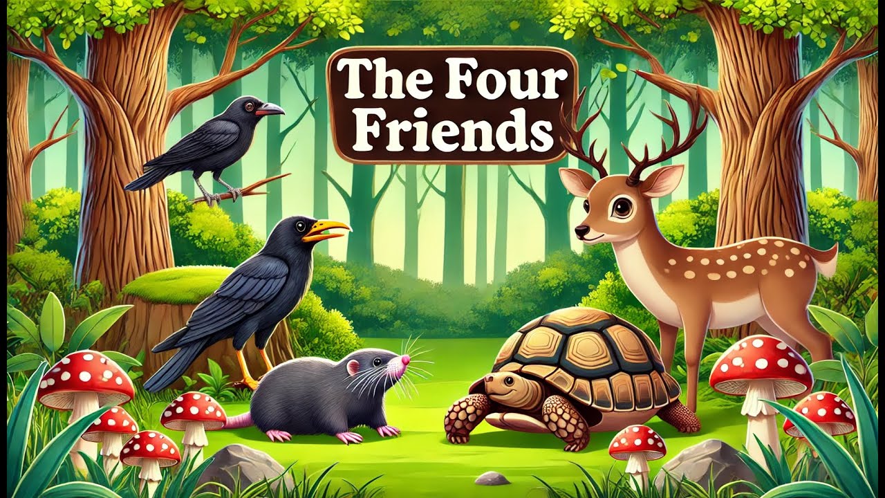 The Four Friends |Aesop's Fables | Episode 9 #kidsstories #moralstories ...