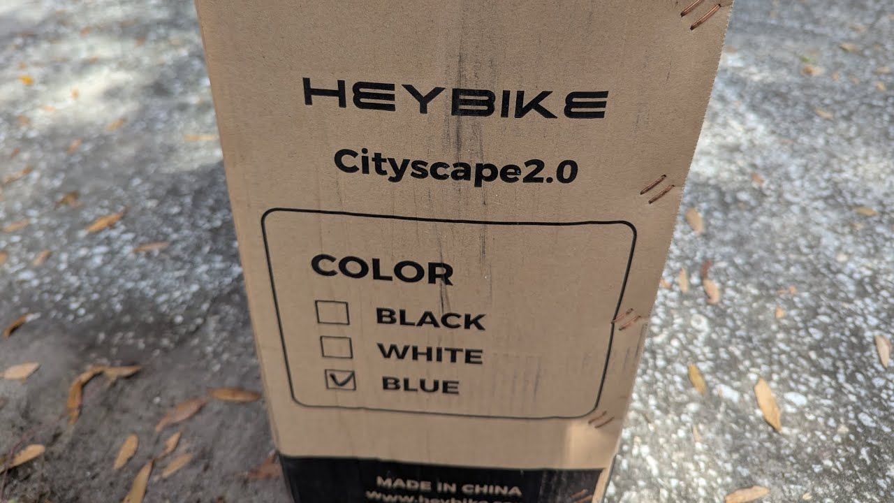 HEYBIKE Cityscape 2.0 Assembly, Hints, Setup Part 2 - YouTube