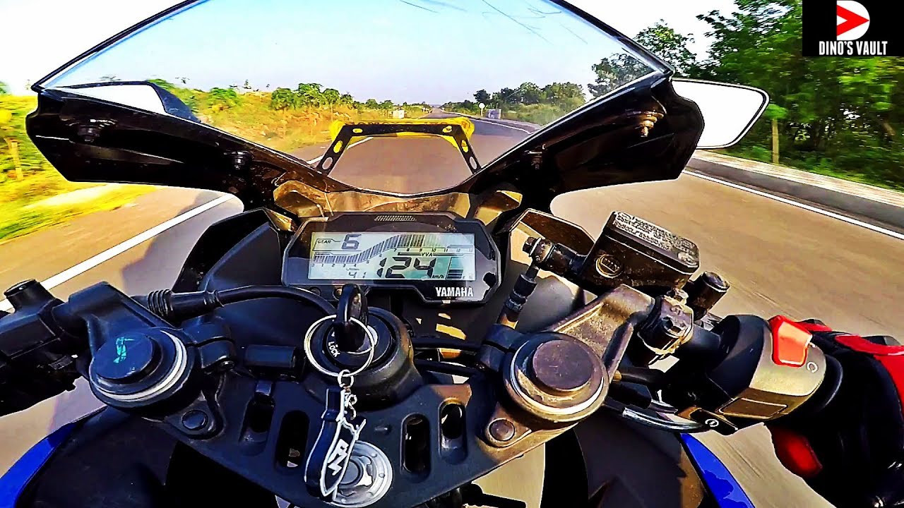 Yamaha R15 V3.0 Street Ride Raw Footage #DinosVlogs - YouTube
