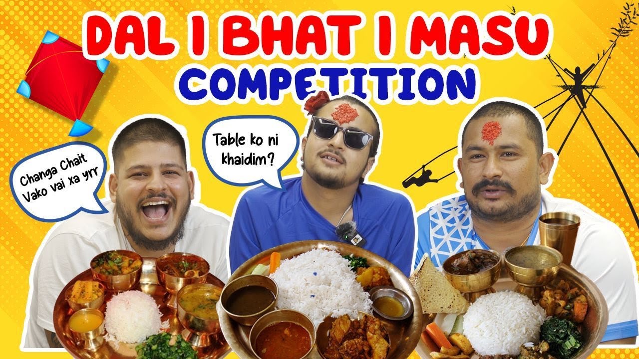 Ultimate Masu Bhat Challenge Nepali Thakali Khana Set Dashain Special