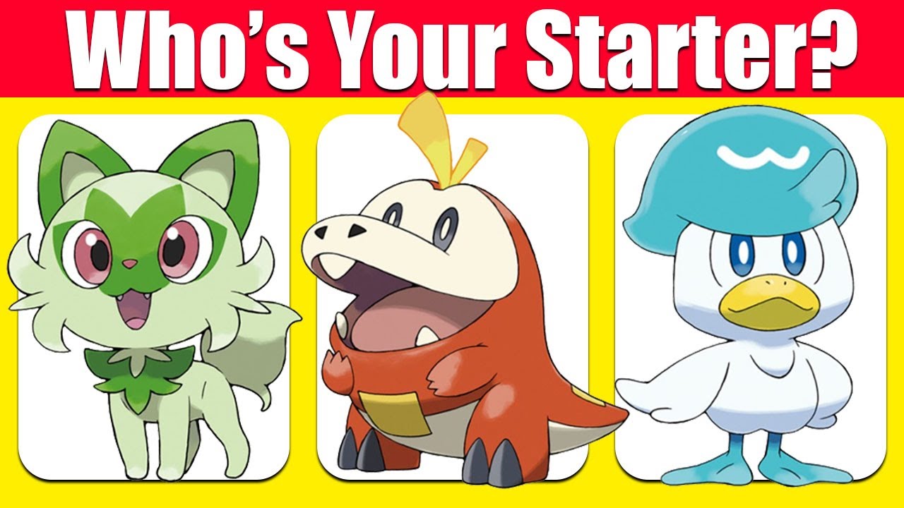 Which Pokemon Violet and Scarlet STARTER should YOU choose? (Pokemon ...