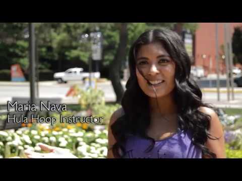 Hula Hooping with Maria Nava at Open Streets - YouTube