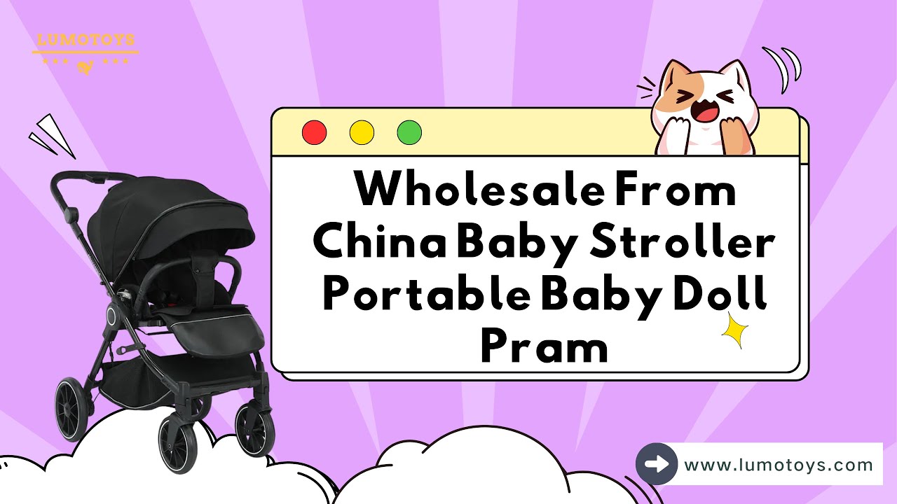 Wholesale From China Baby Stroller Portable Baby Doll Pram - YouTube